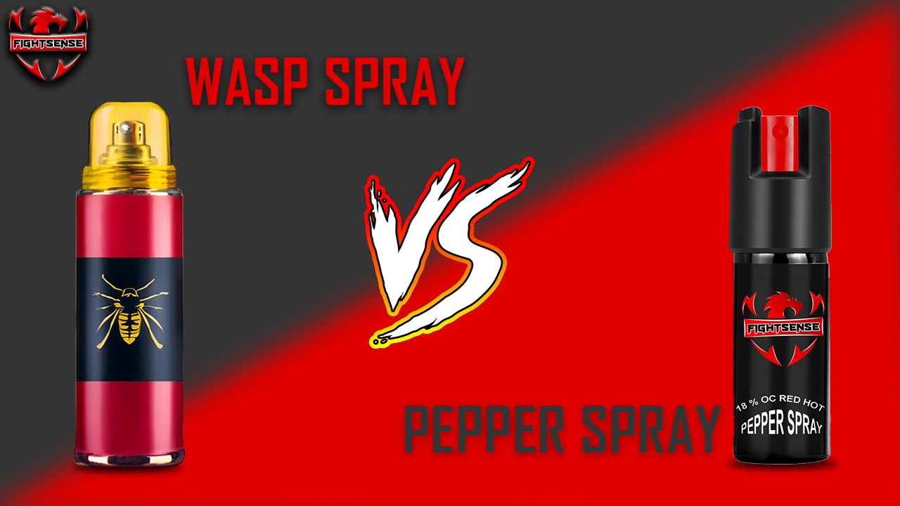 Pepper Spray vs Wasp Spray: What’s the Difference? - FIGHTSENSE