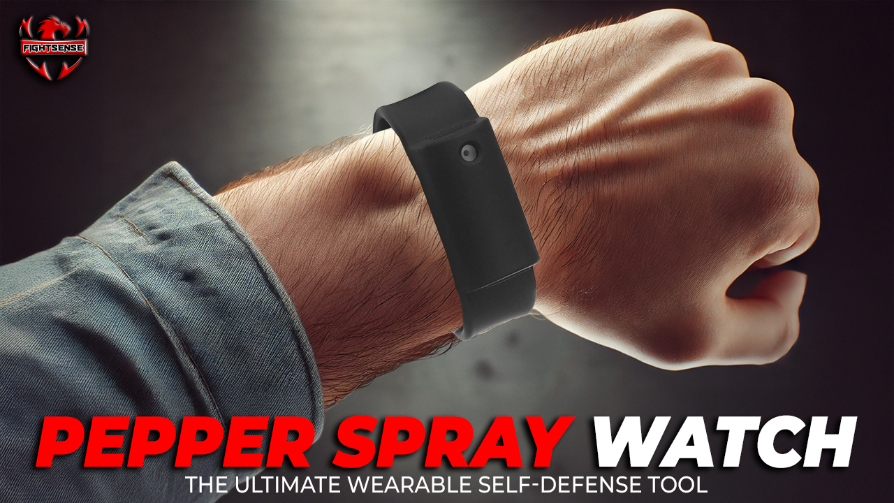 Pepper Spray Watch: The Ultimate Wearable Self-Defense Tool - FIGHTSENSE