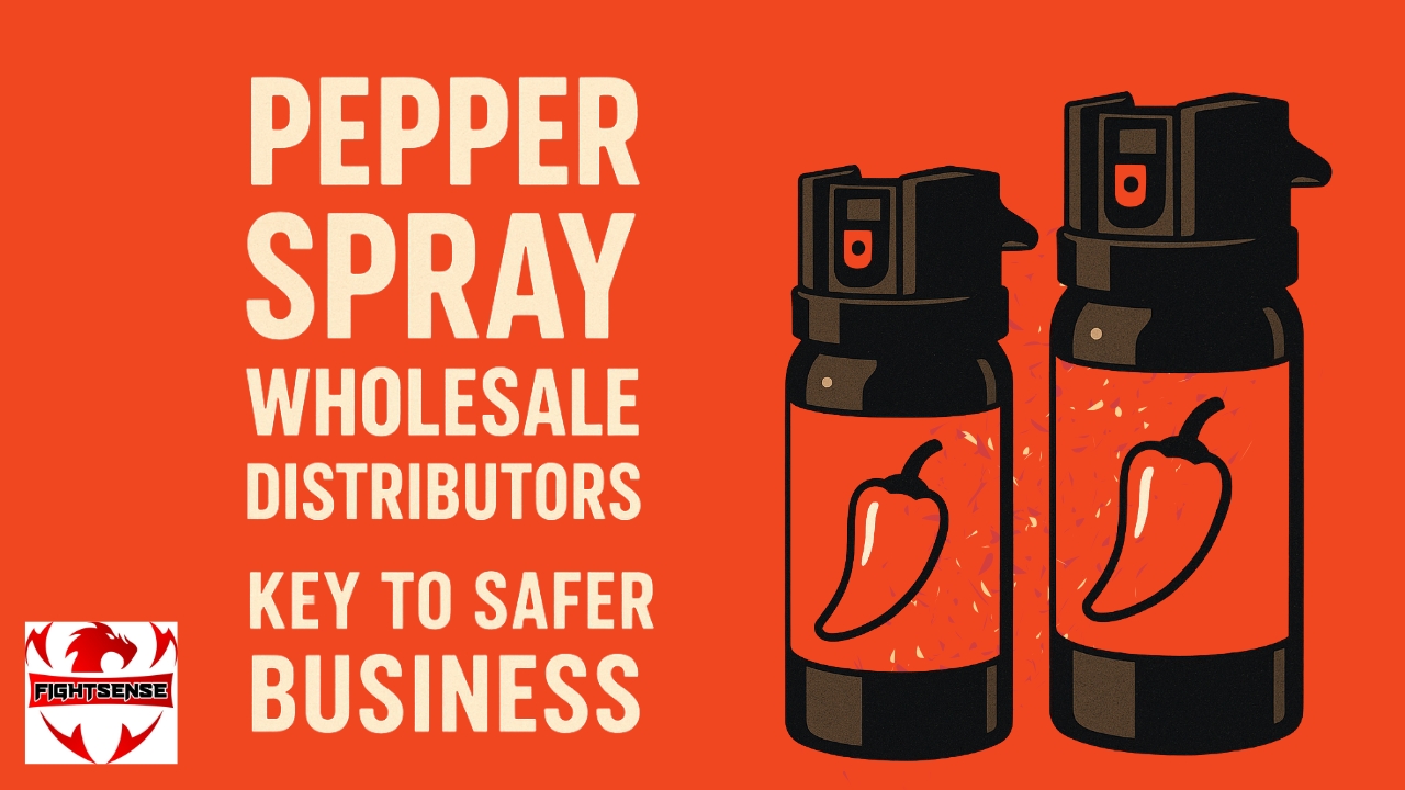 Pepper Spray Wholesale Distributors: Key to Safer Business - FIGHTSENSE