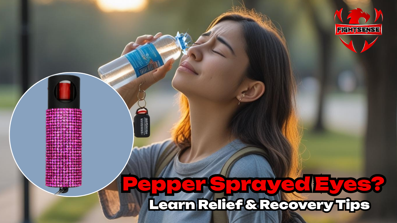 Pepper Sprayed Eyes? Learn Relief & Recovery Tips - FIGHTSENSE