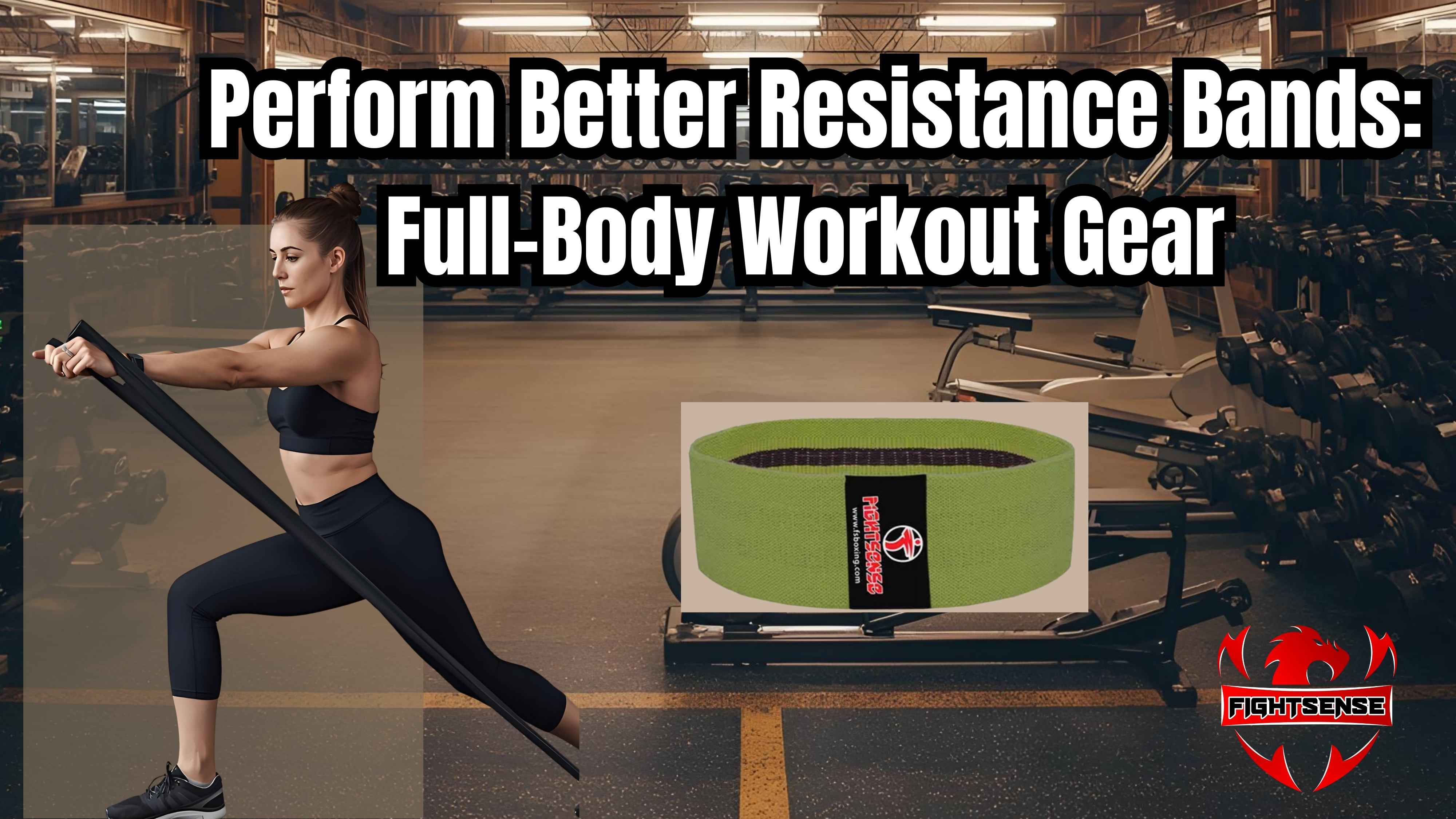 Perform Better Resistance Bands: Full-Body Workout Gear - FIGHTSENSE
