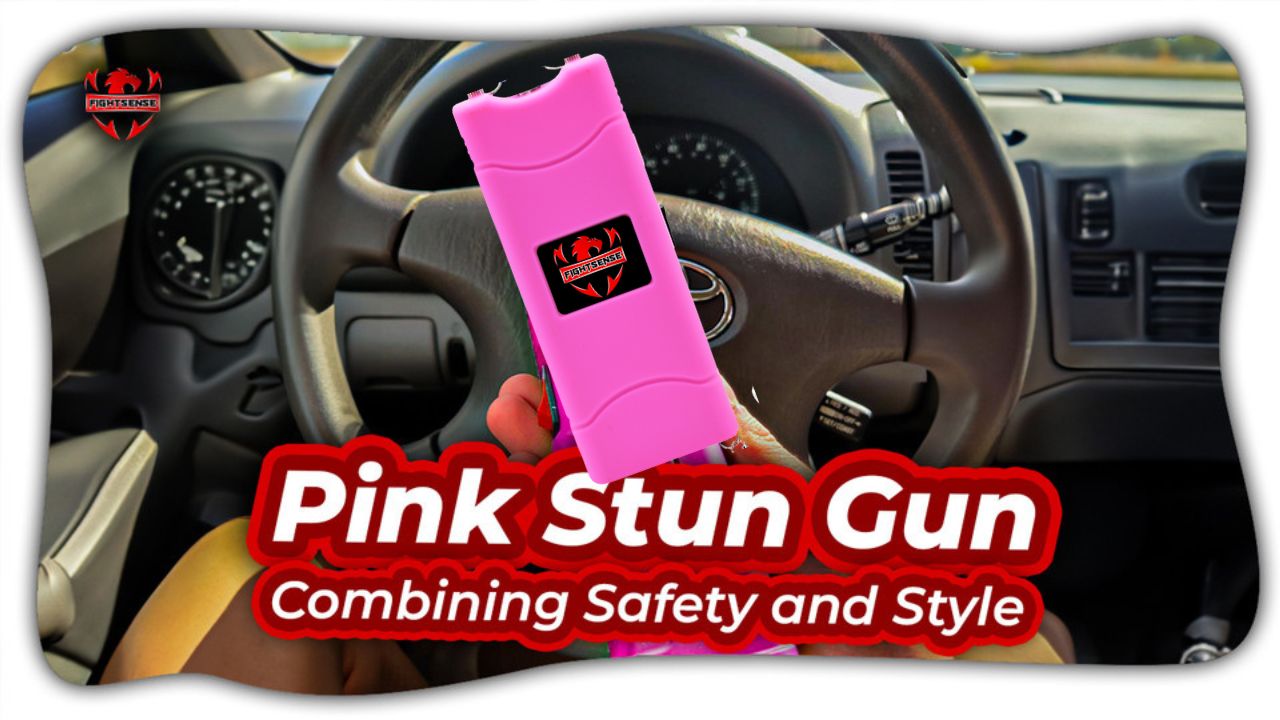 Pink Taser & Stun Gun: Stylish Self-Defense - FIGHTSENSE