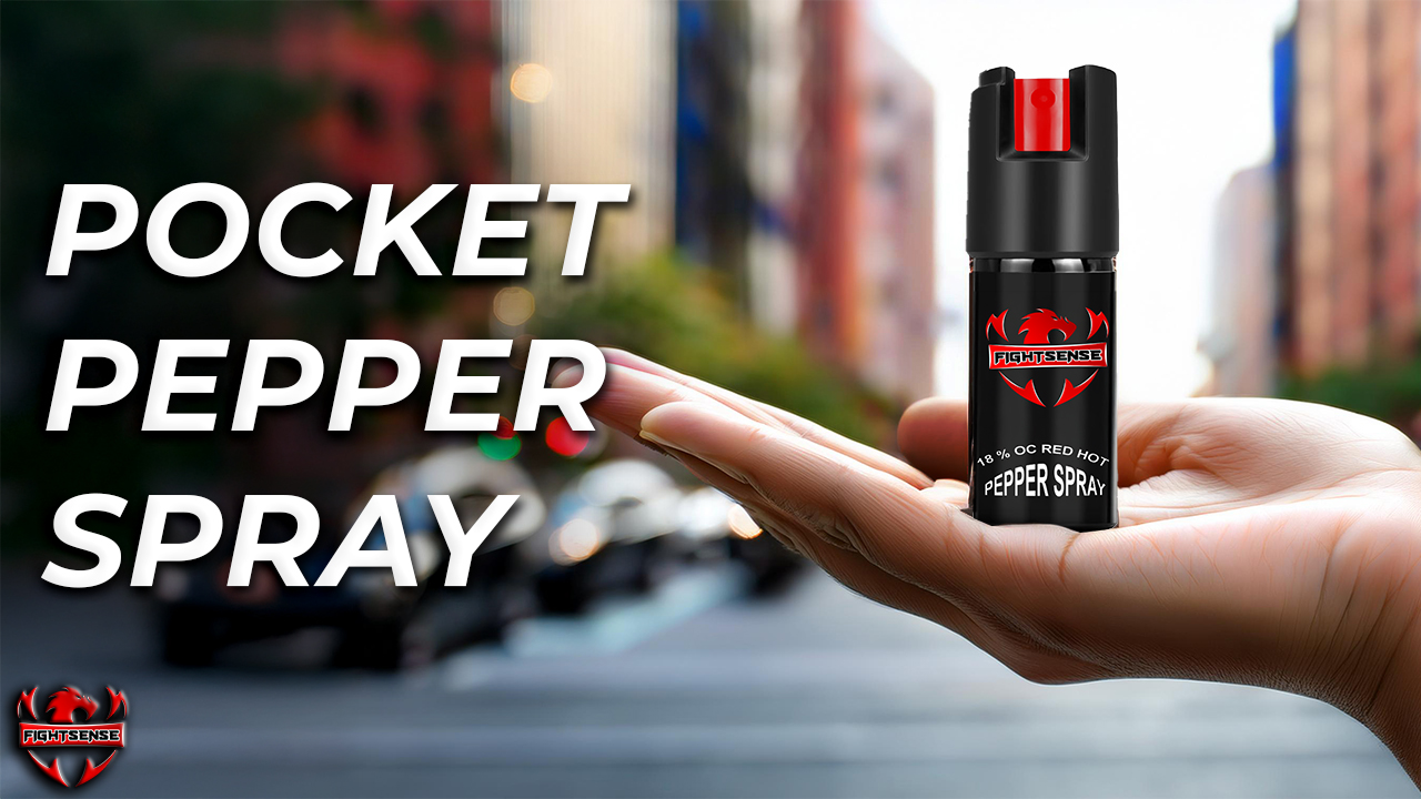 Pocket Pepper Spray: Your Ultimate Self-Defense Companion - FIGHTSENSE