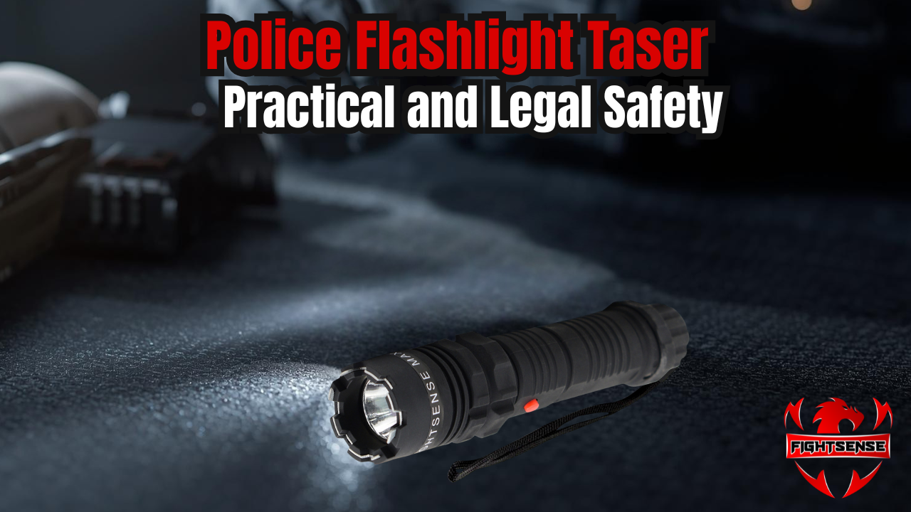 Police Flashlight Taser: Practical and Legal Safety - FIGHTSENSE
