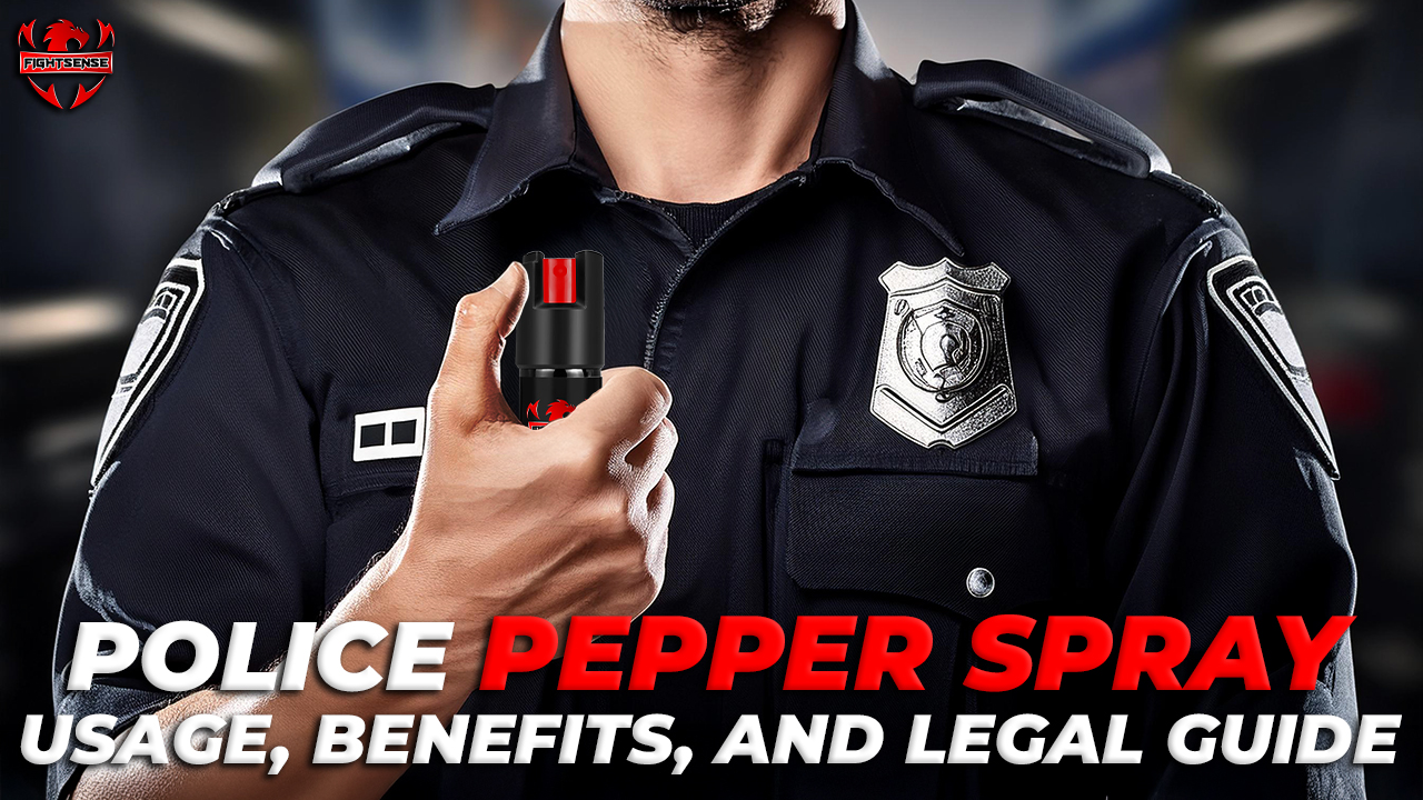 Police Pepper Spray: Usage, Benefits, and Legal Guide - FIGHTSENSE