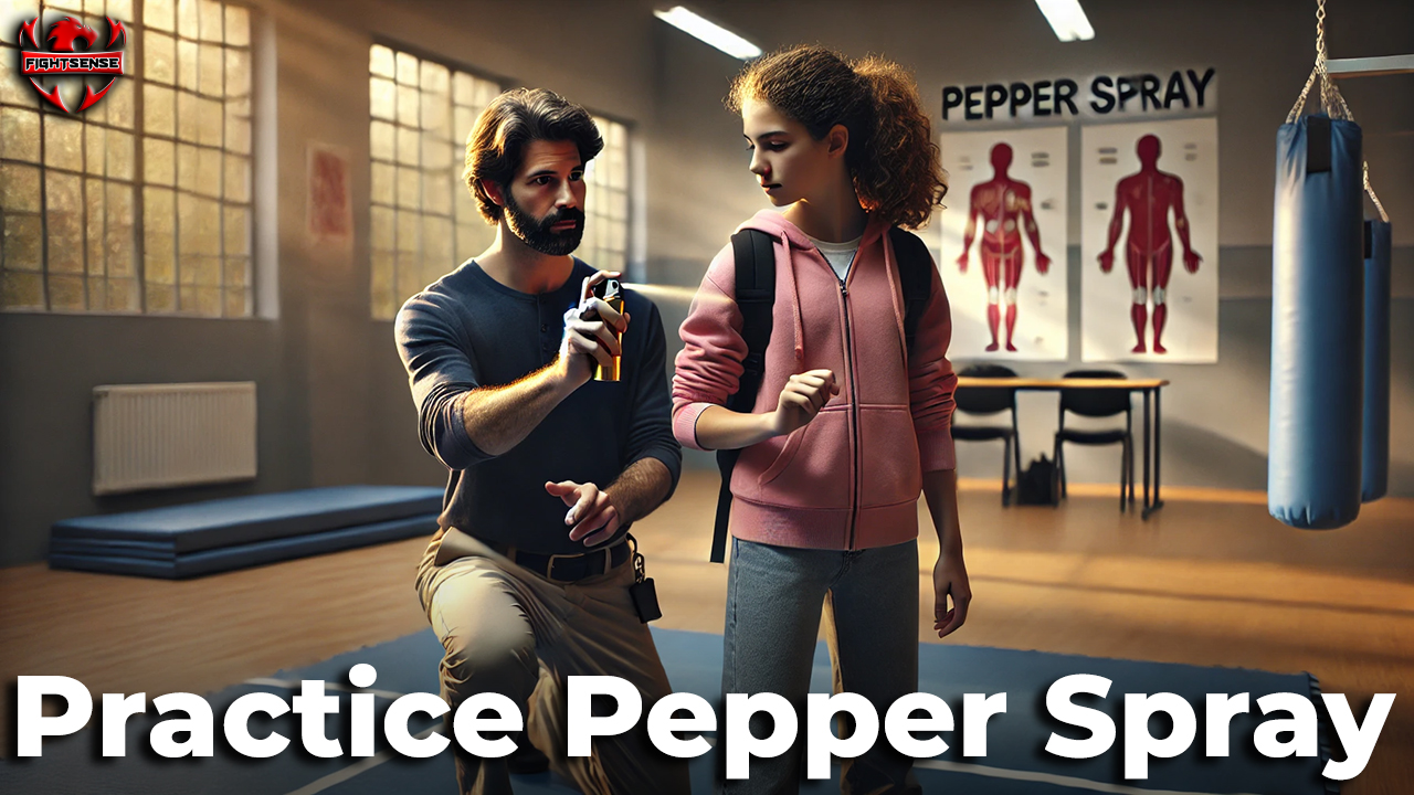 Practice Pepper Spray: Essential Training for Self-Defense - FIGHTSENSE