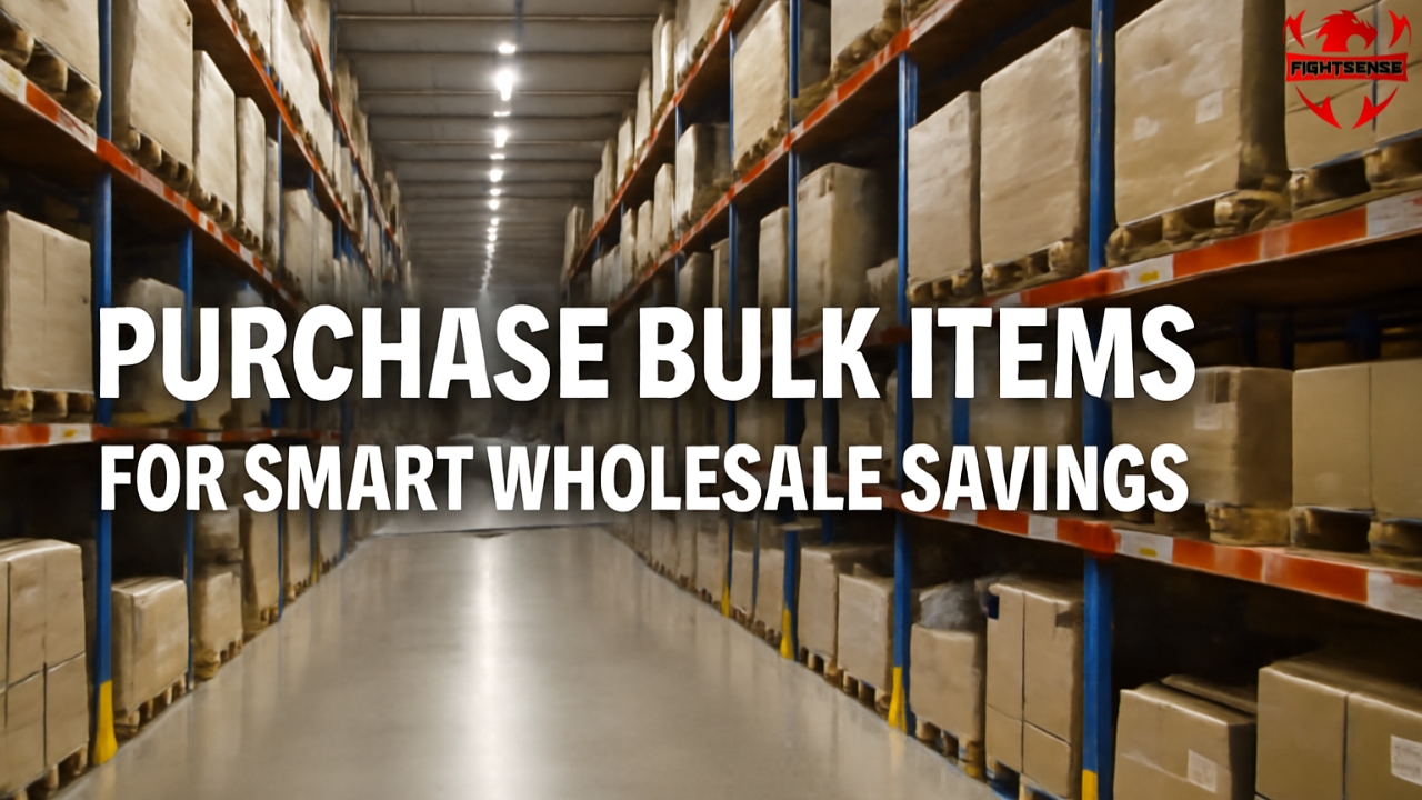 Purchase Bulk Items for Smart Wholesale Savings - FIGHTSENSE