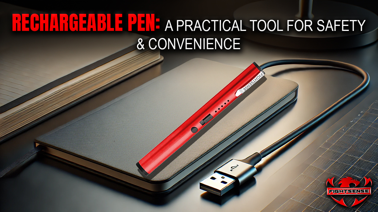 Rechargeable Pen: A Practical Tool for Safety & Convenience - FIGHTSENSE
