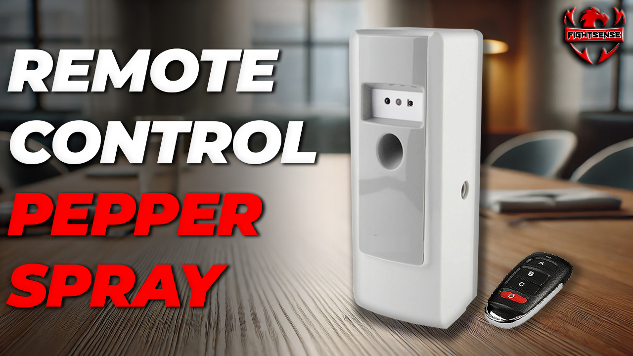 Remote Control Pepper Spray: A Future of Smart Self-Defense - FIGHTSENSE