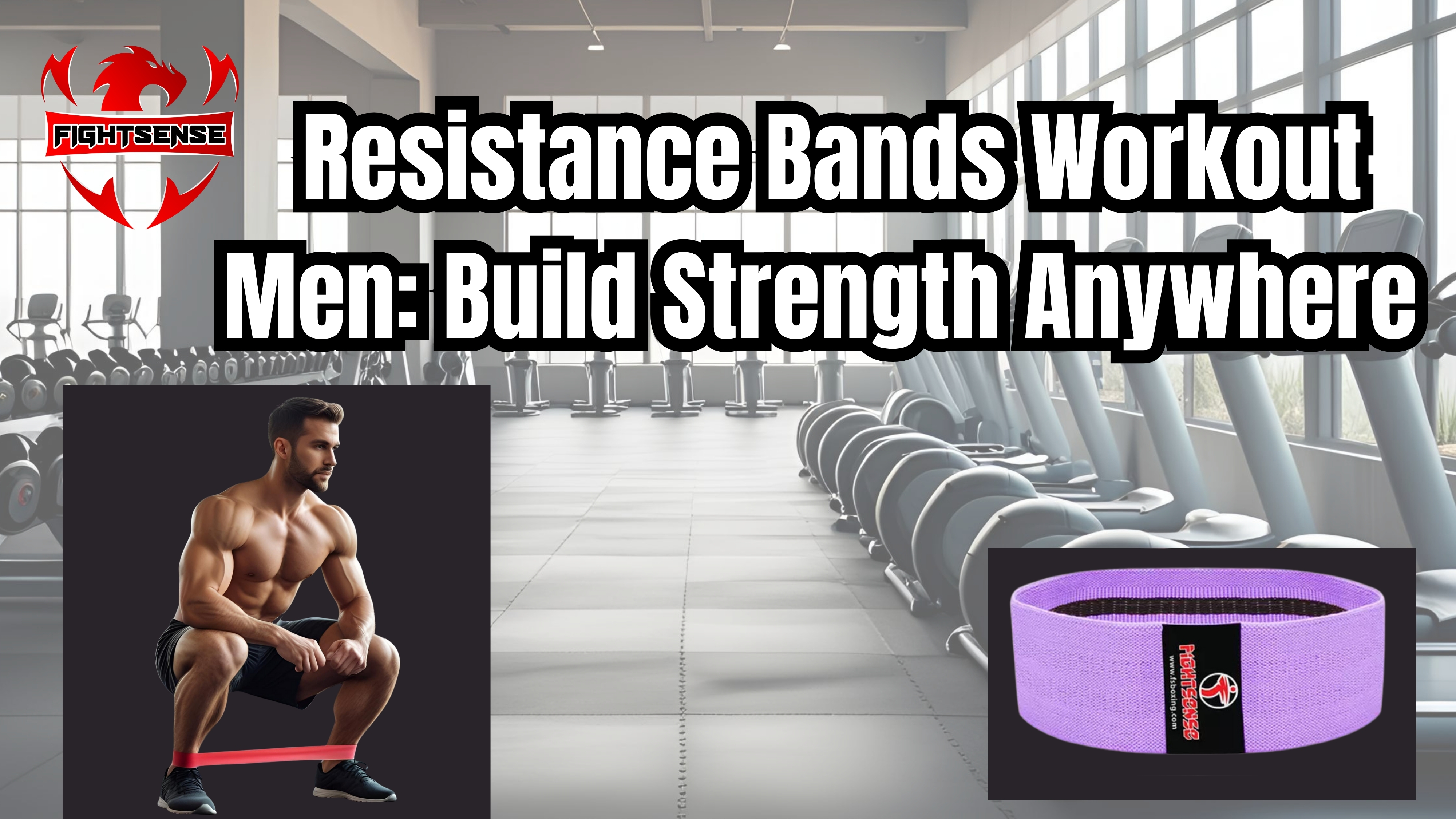 Resistance Bands Workout Men: Build Strength Anywhere - FIGHTSENSE