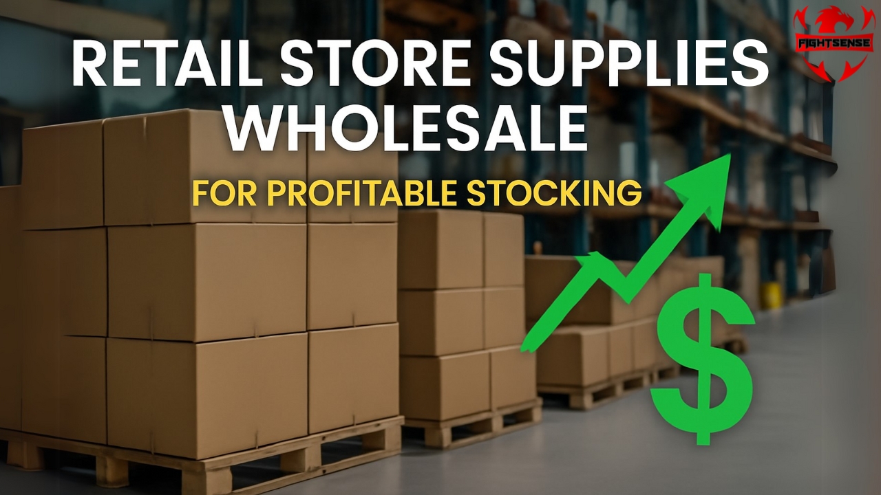 Retail Store Supplies Wholesale for Profitable Stocking - FIGHTSENSE