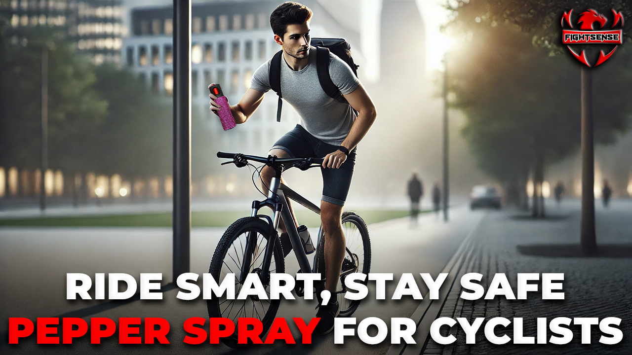 Pepper Spray for Cyclists: Ride with Confidence - FIGHTSENSE