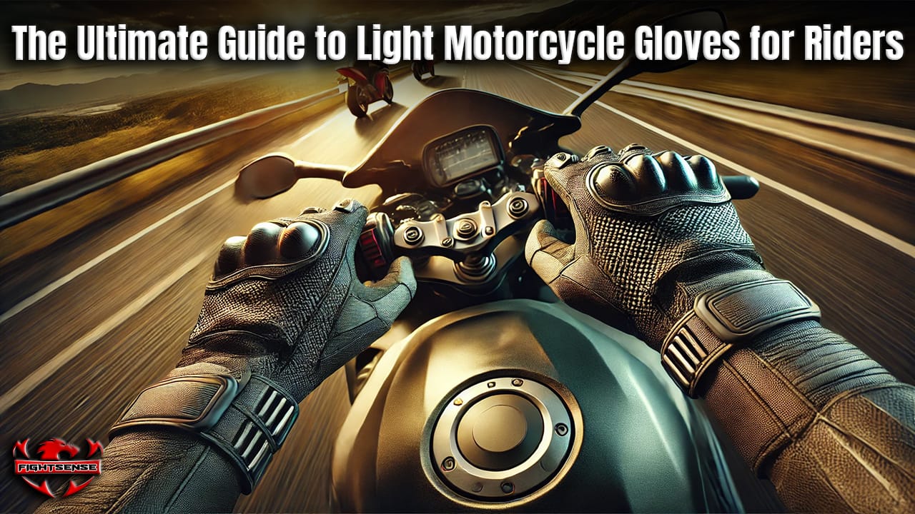 The Ultimate Guide to Light Motorcycle Gloves for Riders - FIGHTSENSE