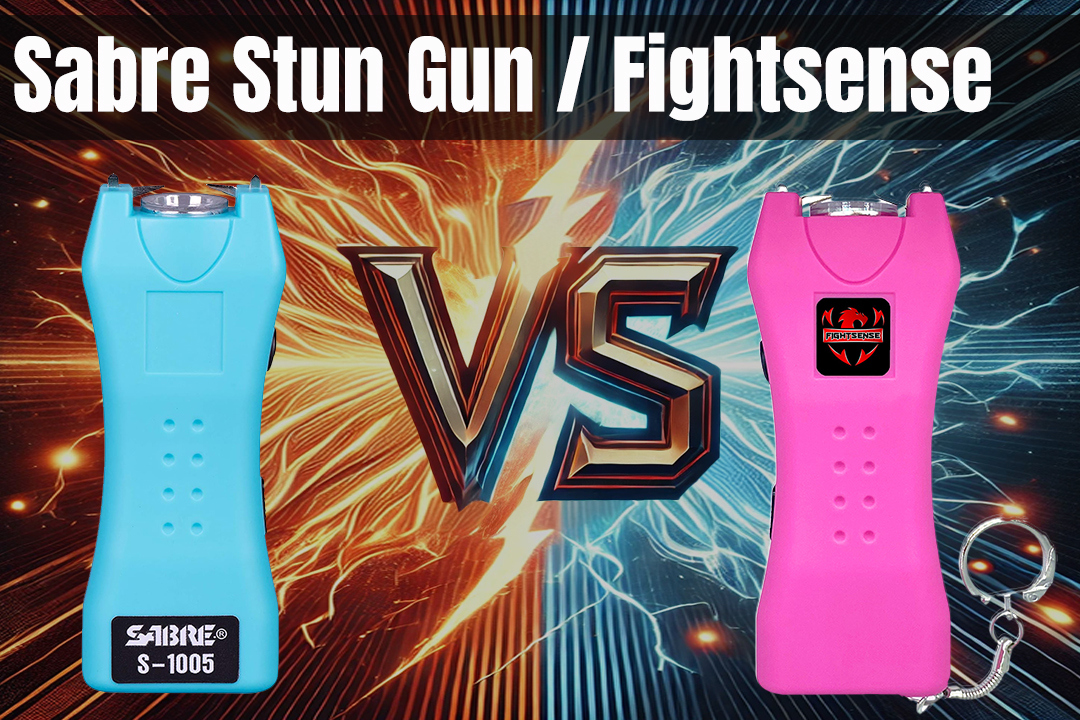 Sabre Stun Gun vs Fightsense: Which is Better for Safety? - FIGHTSENSE