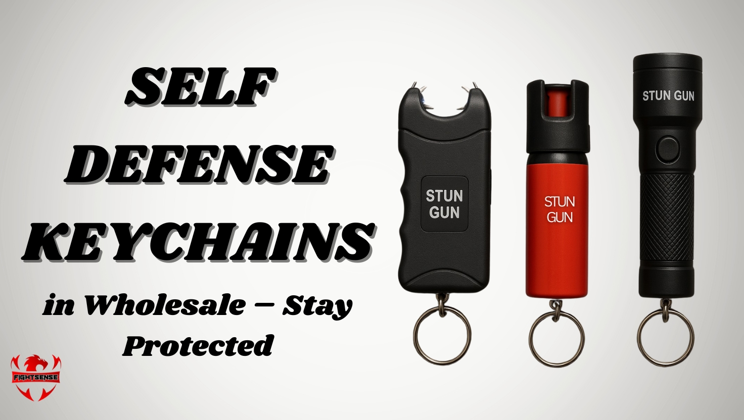 Self Defense Keychains in Wholesale—Stay Protected - FIGHTSENSE