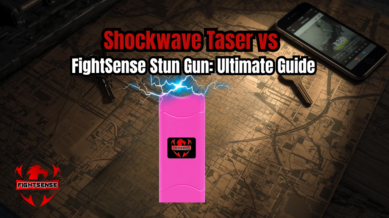 Shockwave Taser vs FightSense Stun Gun: Ultimate Guide - FIGHTSENSE