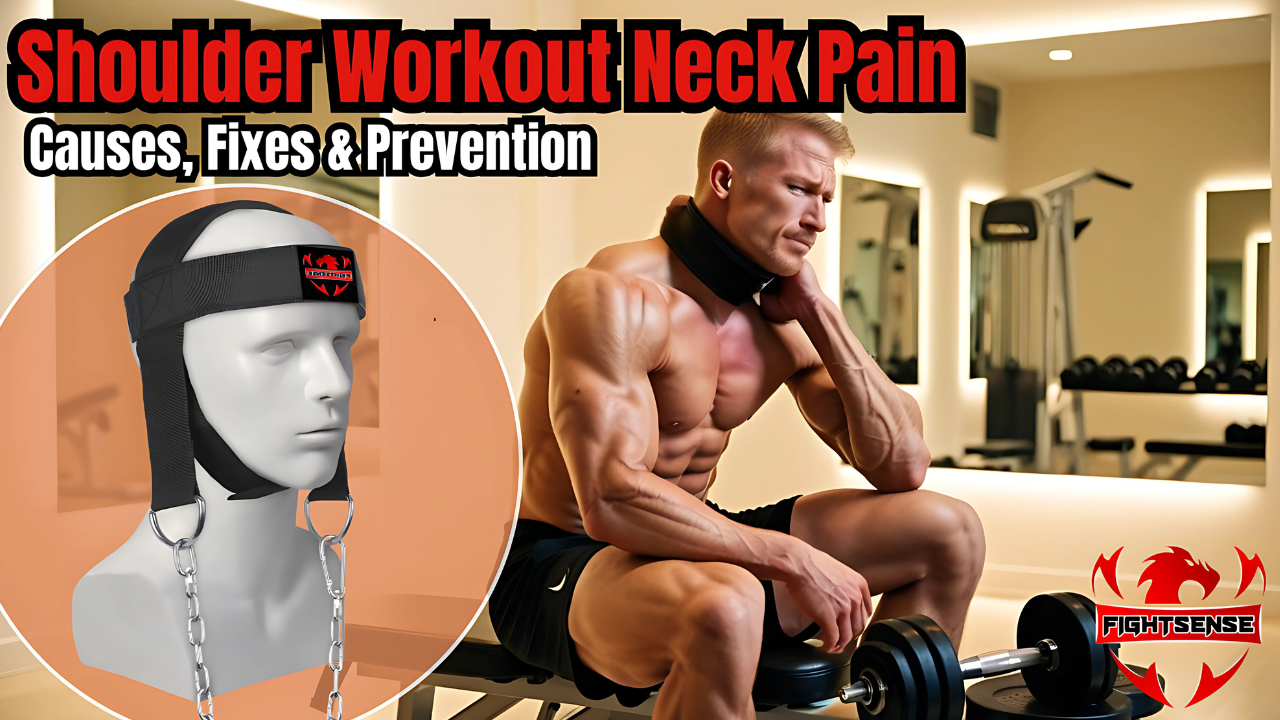 Shoulder Workout Neck Pain: Causes, Fixes & Prevention - FIGHTSENSE Shoulder Workout Neck Pain: Causes, Fixes & Prevention - FIGHTSENSE