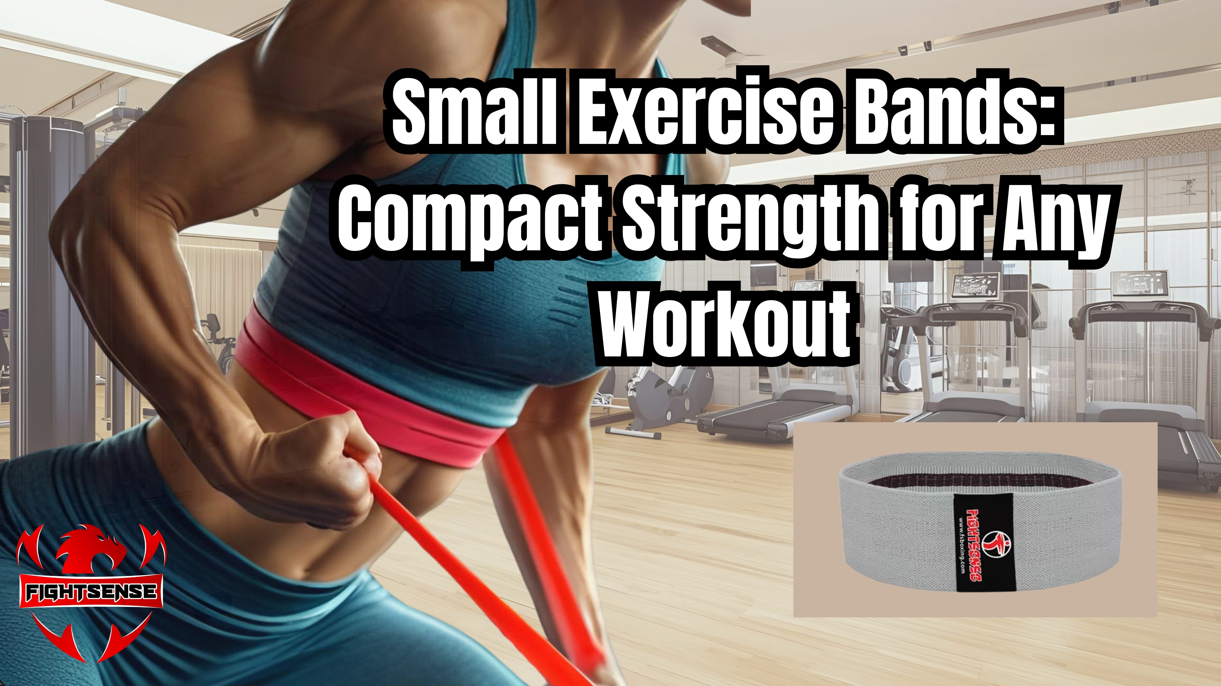 Small Exercise Bands: Compact Strength for Any Workout - FIGHTSENSE