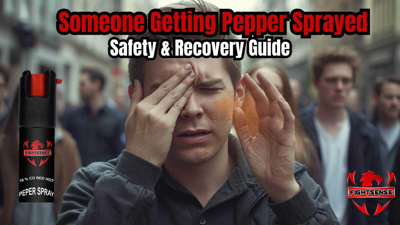 Someone Getting Pepper Sprayed: Safety & Recovery Guide - FIGHTSENSE