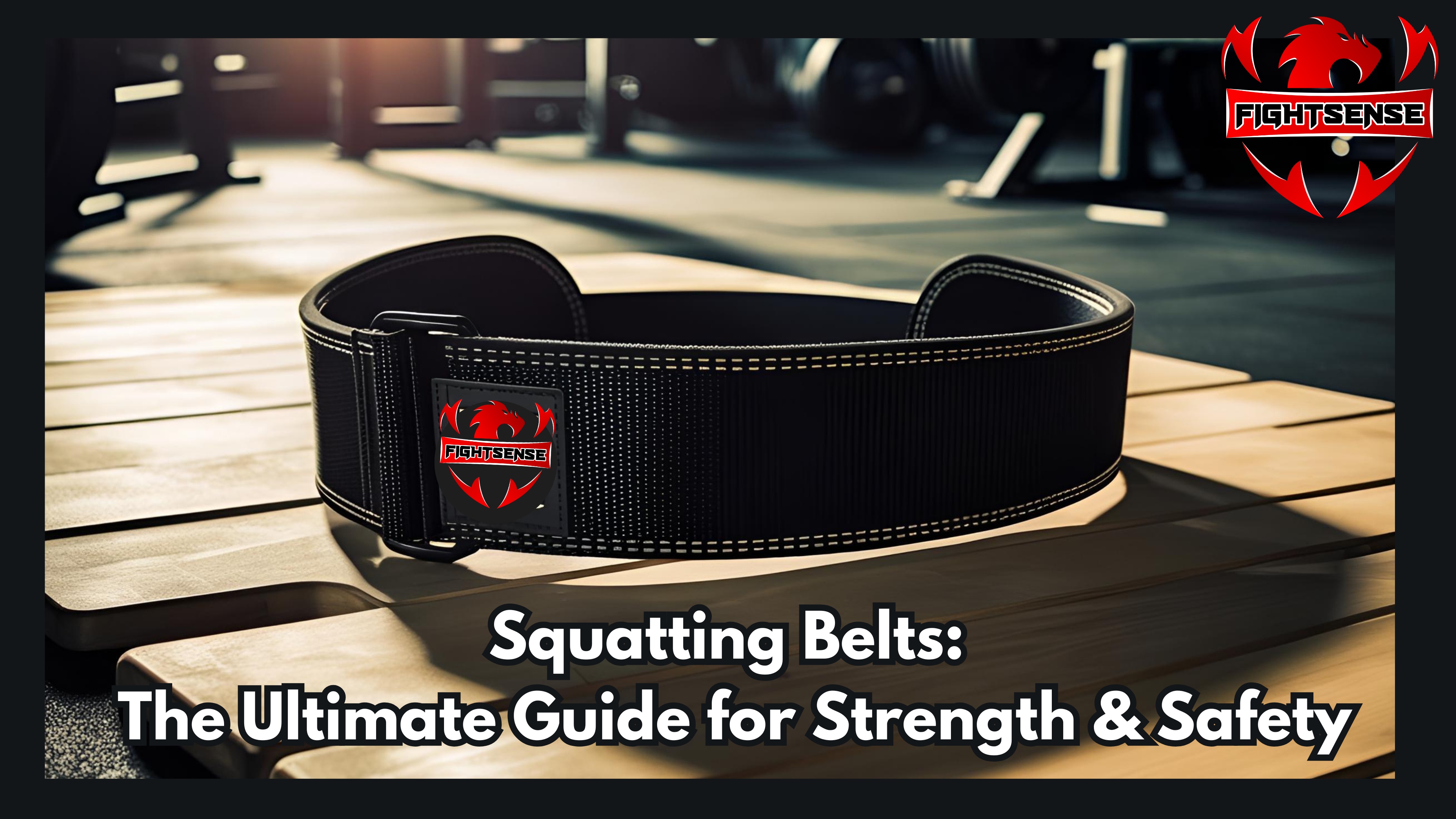 Squatting Belts: The Ultimate Guide for Strength & Safety - FIGHTSENSE