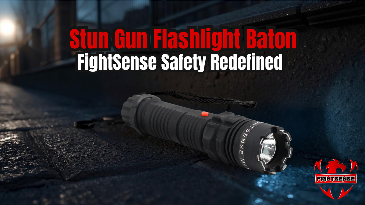 Stun Gun Flash Light: Smart Safety in Your Hand - FIGHTSENSE