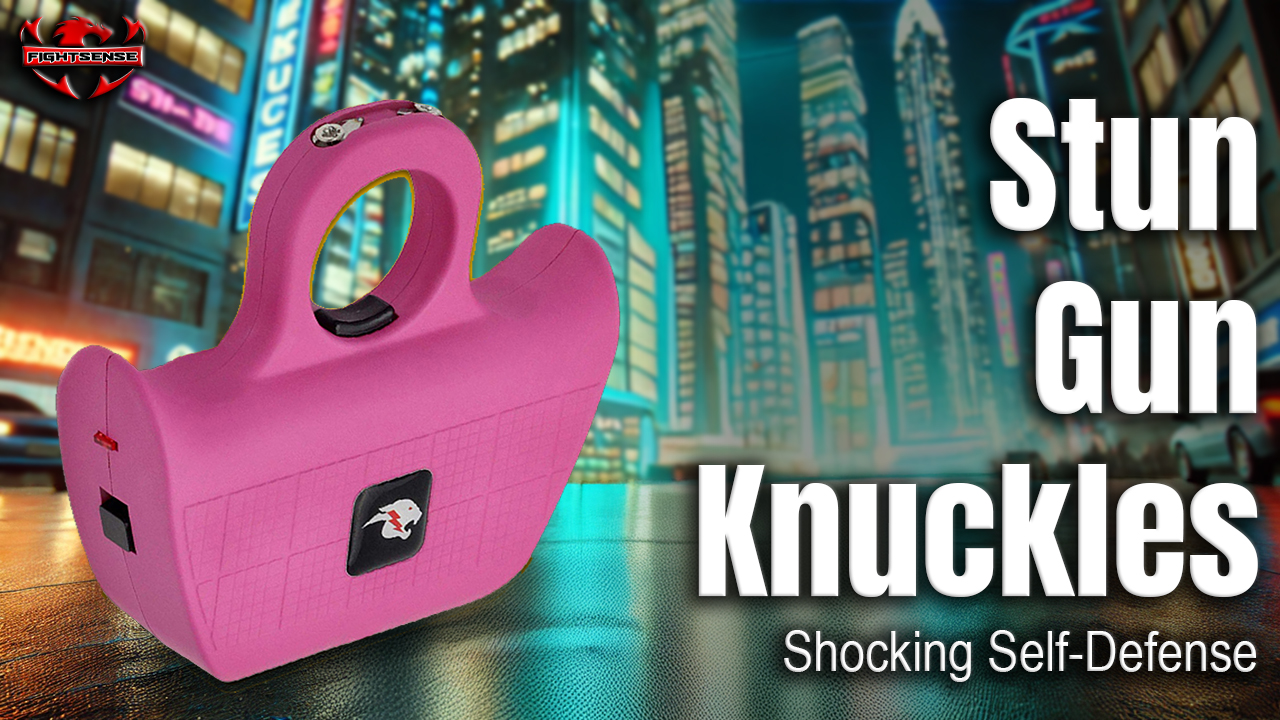 Stun Gun Knuckles: Shocking Self-Defense - FIGHTSENSE