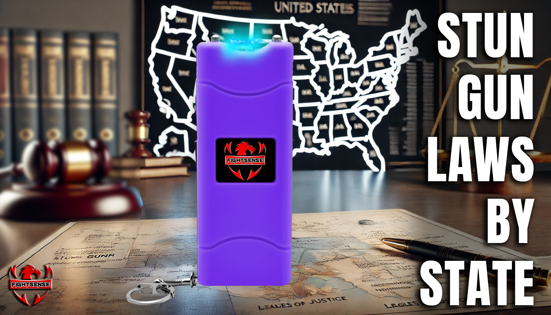 Stun Gun Laws by State: Know Your Rights & Restrictions - FIGHTSENSE