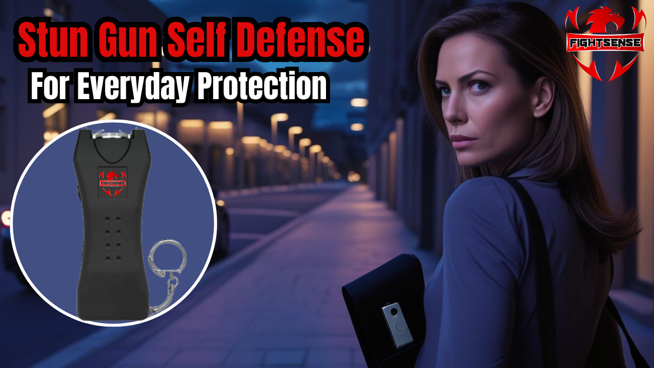 Stun Gun Self Defense for Everyday Protection - FIGHTSENSE