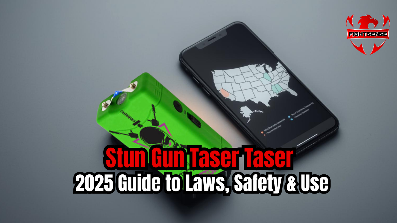 Taser Taser Guide 2025: Stun Gun Laws & Safety - FIGHTSENSE