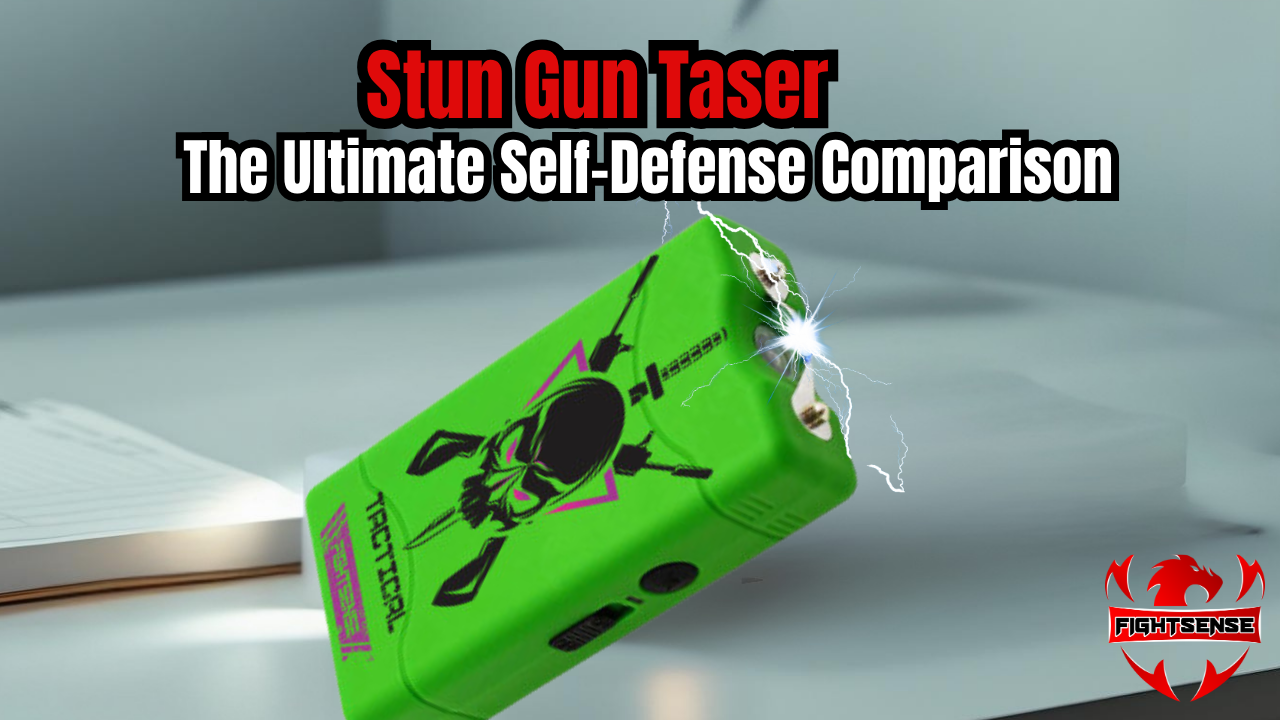 Stun Gun Taser: The Ultimate Self-Defense Comparison - FIGHTSENSE