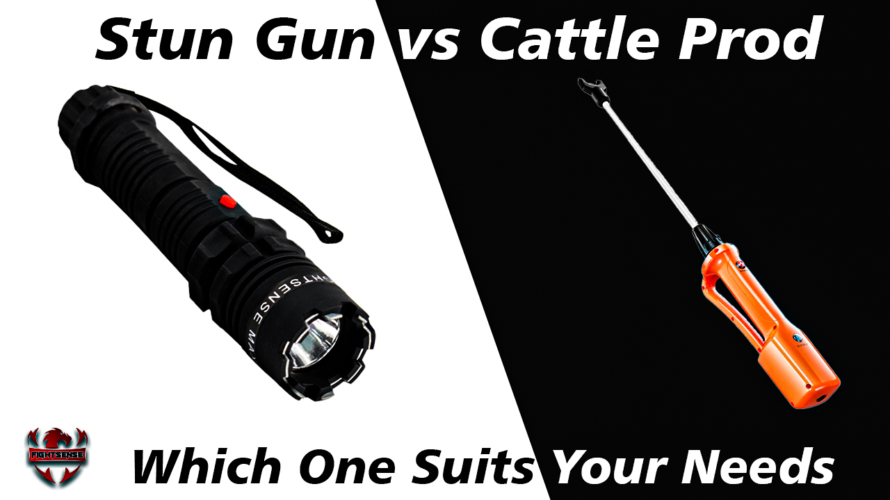 Stun Gun vs Cattle Prod: Which One Suits Your Needs? - FIGHTSENSE