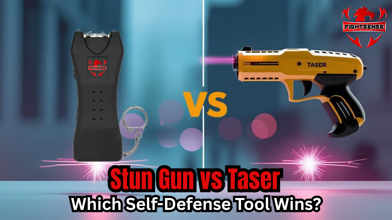 Stun Gun vs Taser: Which Self-Defense Tool Wins? - FIGHTSENSE