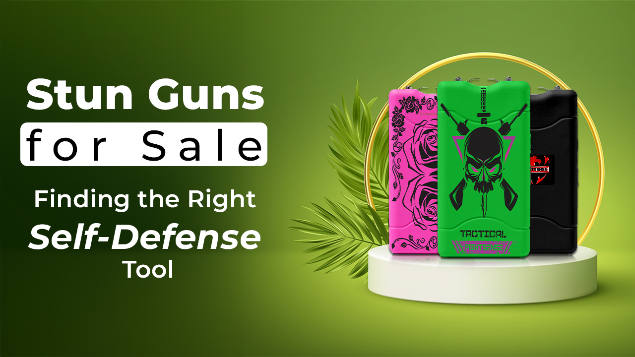 Stun Guns for Sale: Finding the Right Self-Defense Tool - FIGHTSENSE