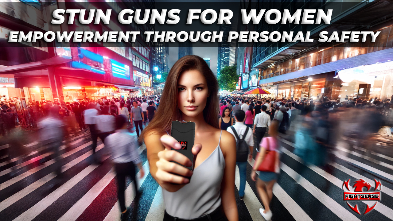 Stun Guns for Women: Empowerment Through Personal Safety - FIGHTSENSE
