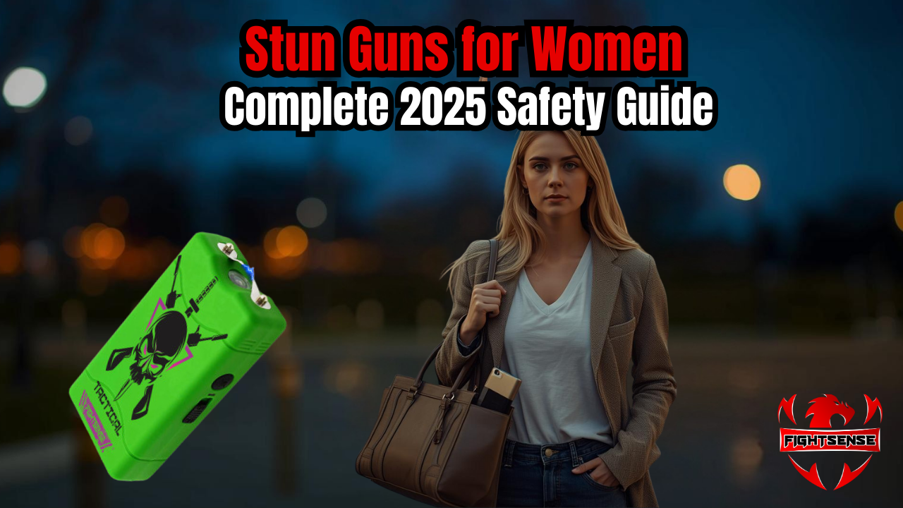 Stun Guns for Women: Complete 2025 Safety Guide - FIGHTSENSE