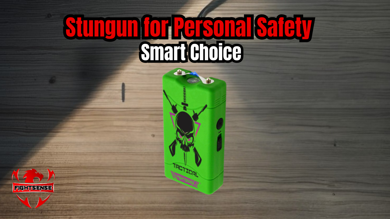 Stungun for Personal Safety: Smart Choice - FIGHTSENSE