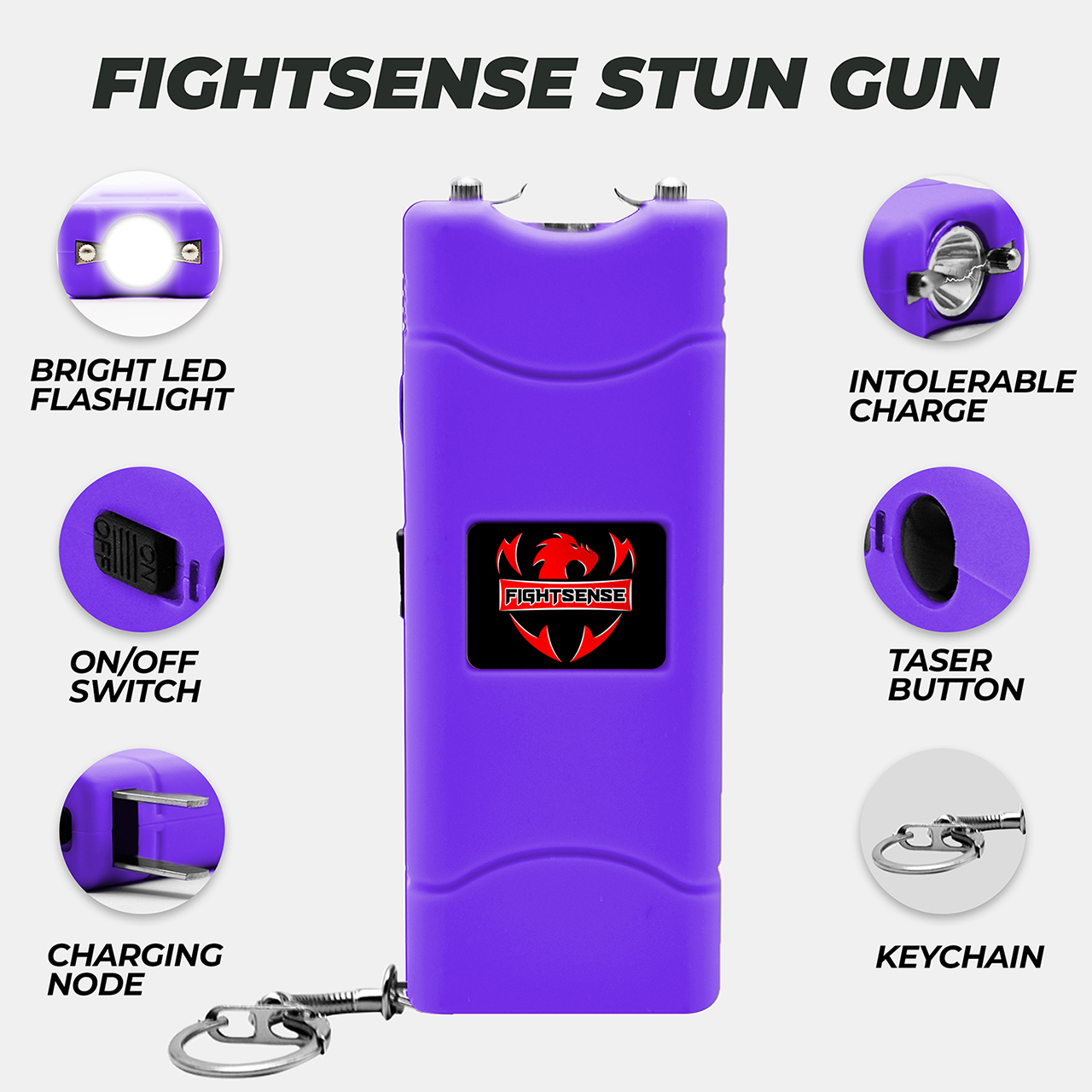 The Essential Guide to Stun Gun Keychains for Self-Defense - FIGHTSENSE