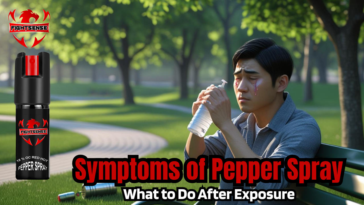 Symptoms of Pepper Spray: What to Do After Exposure - FIGHTSENSE