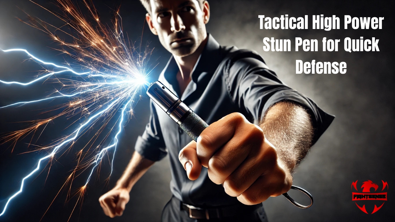 Tactical High Power Stun Pen for Quick Defense - FIGHTSENSE