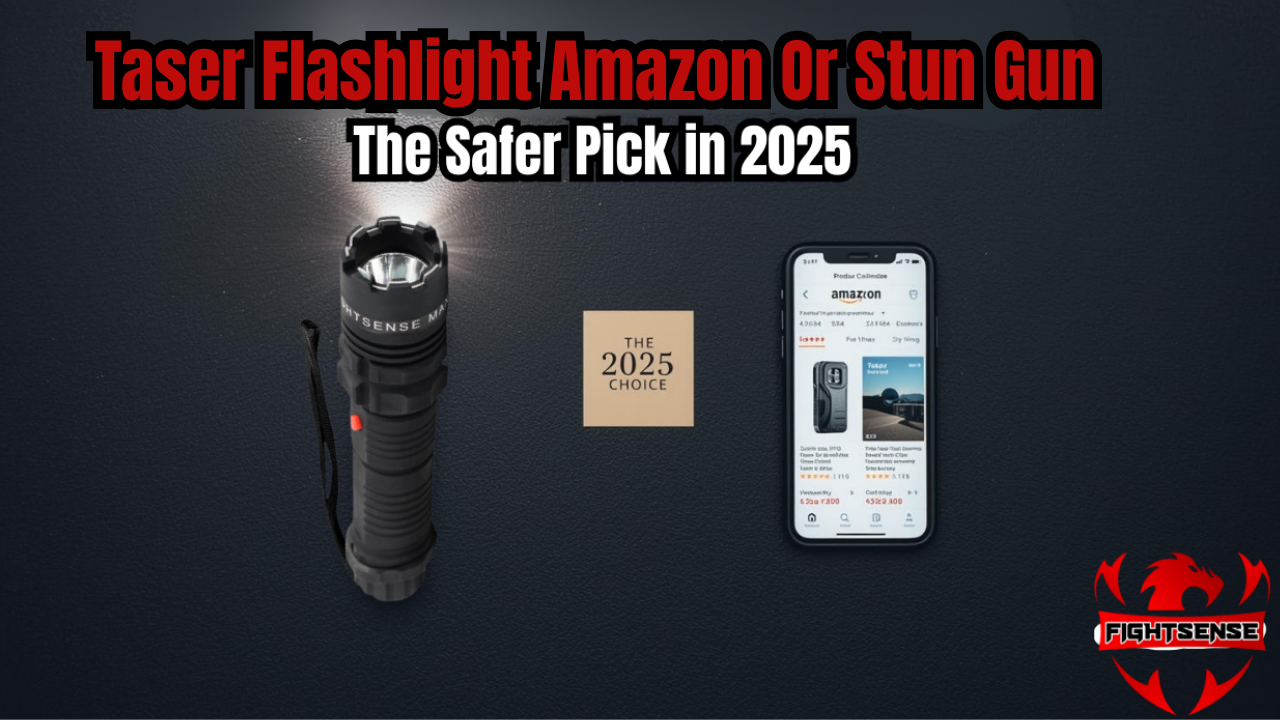 Taser Flashlight Amazon Or Stun Gun: The Safer Pick in 2025 - FIGHTSENSE