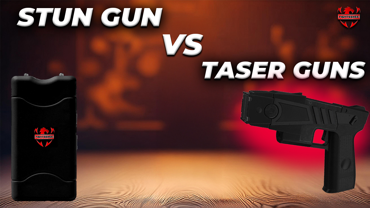 Taser Guns vs Stun Guns: What You Need to Know - FIGHTSENSE
