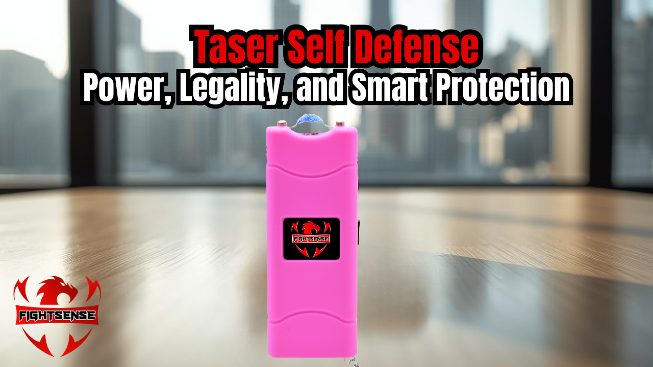 Taser Self Defense: Power, Legality, and Smart Protection - FIGHTSENSE