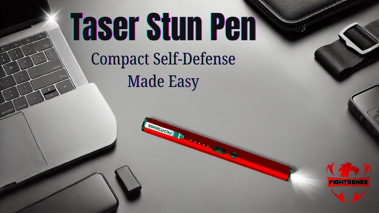 Taser Stun Pen: Compact Self-Defense Made Easy - FIGHTSENSE
