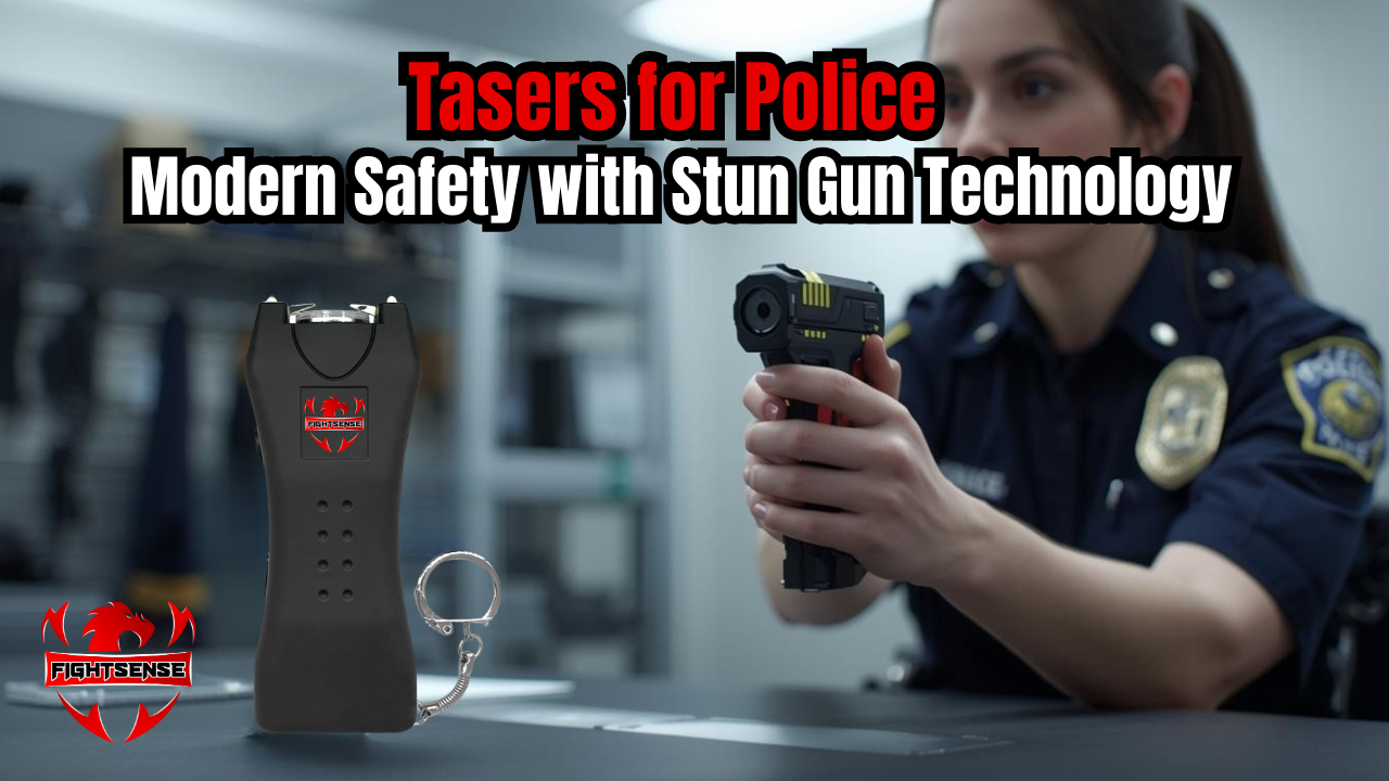 Tasers for Police: Modern Safety with Stun Gun Technology - FIGHTSENSE