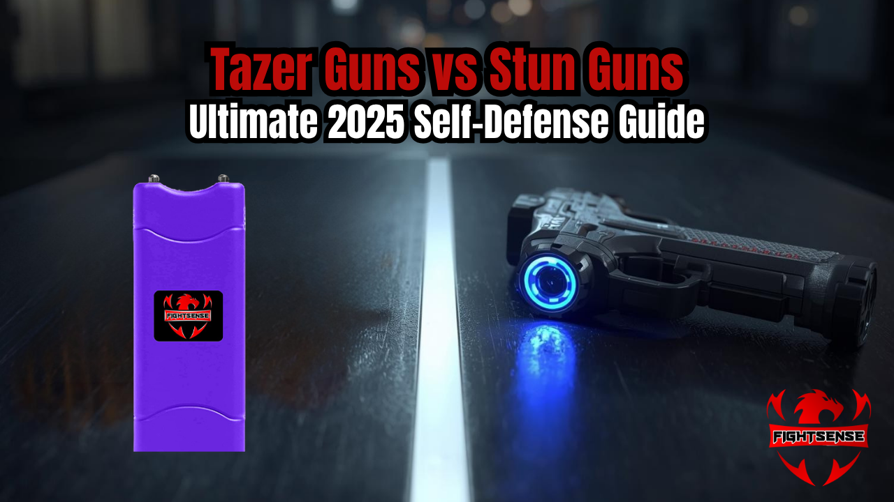 Tazer Guns vs Stun Guns: Ultimate 2025 Self-Defense Guide - FIGHTSENSE