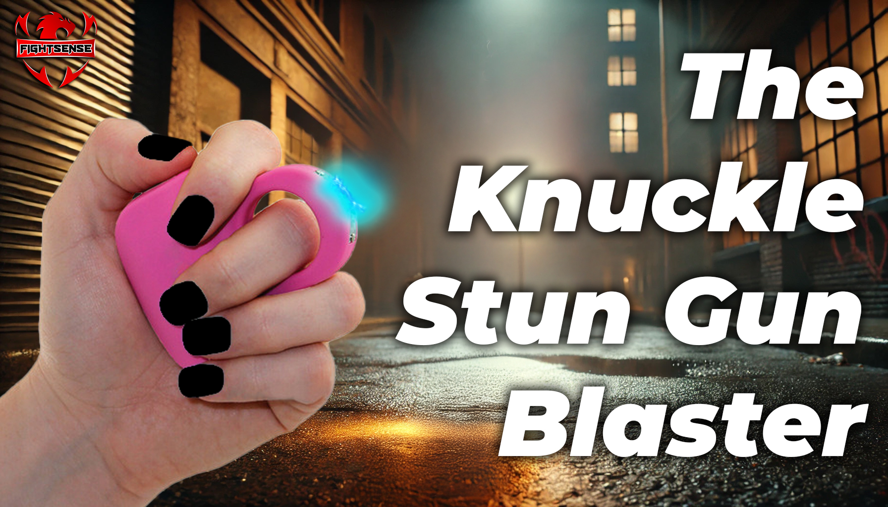 Compact, Powerful, and Effective: The Knuckle Stun Gun Blaster - FIGHTSENSE