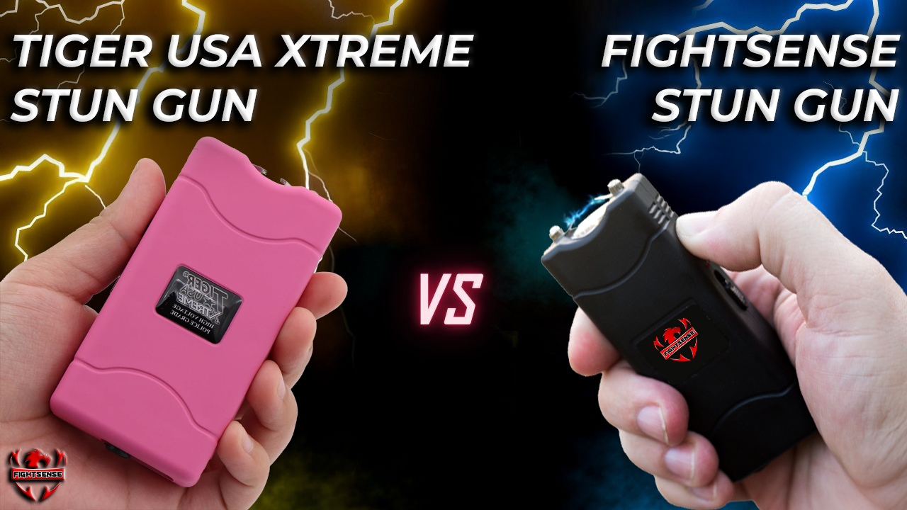 Tiger USA Xtreme Stun Gun vs. Fightsense - FIGHTSENSE