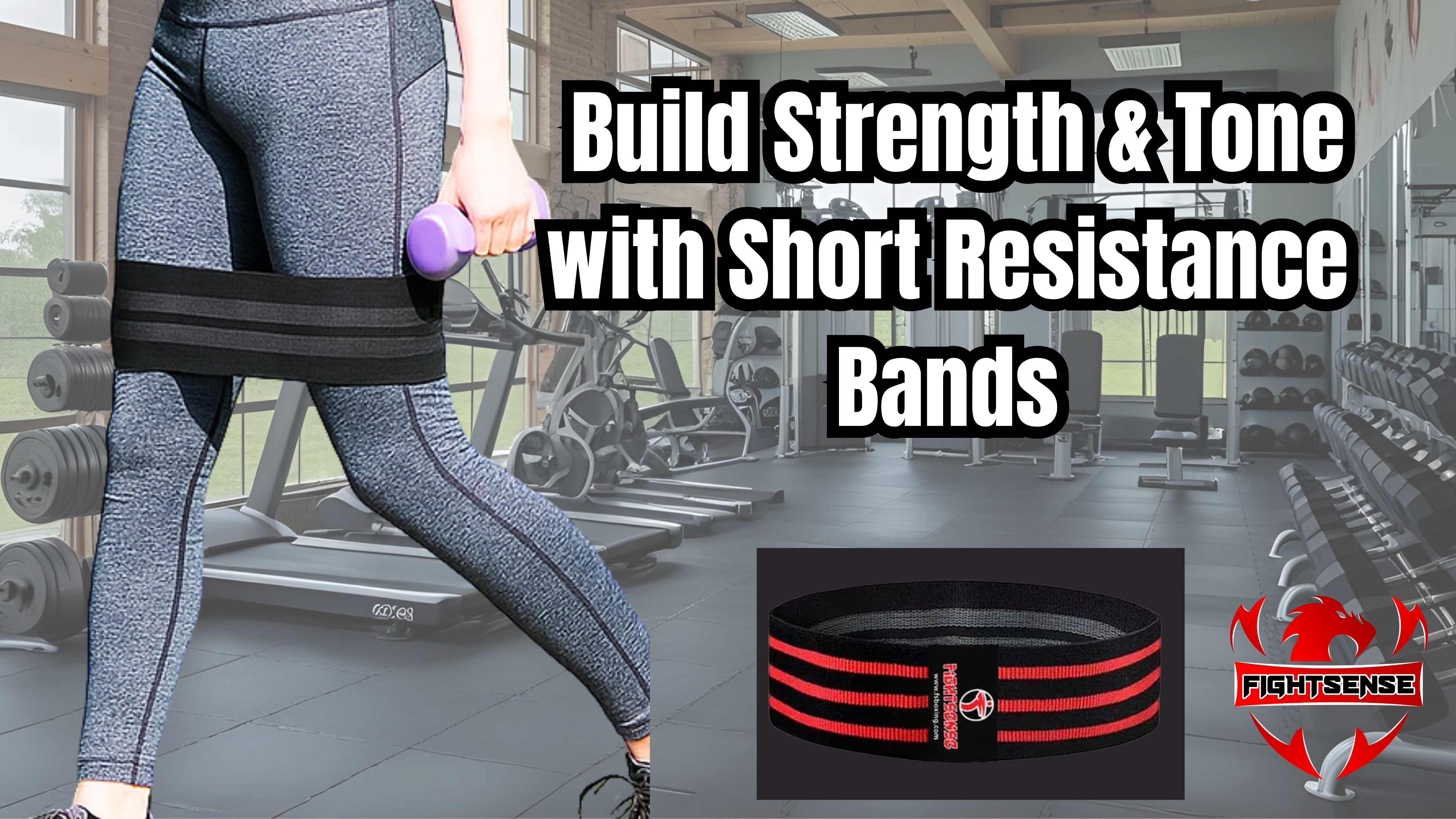 Build Strength & Tone with Short Resistance Bands - FIGHTSENSE