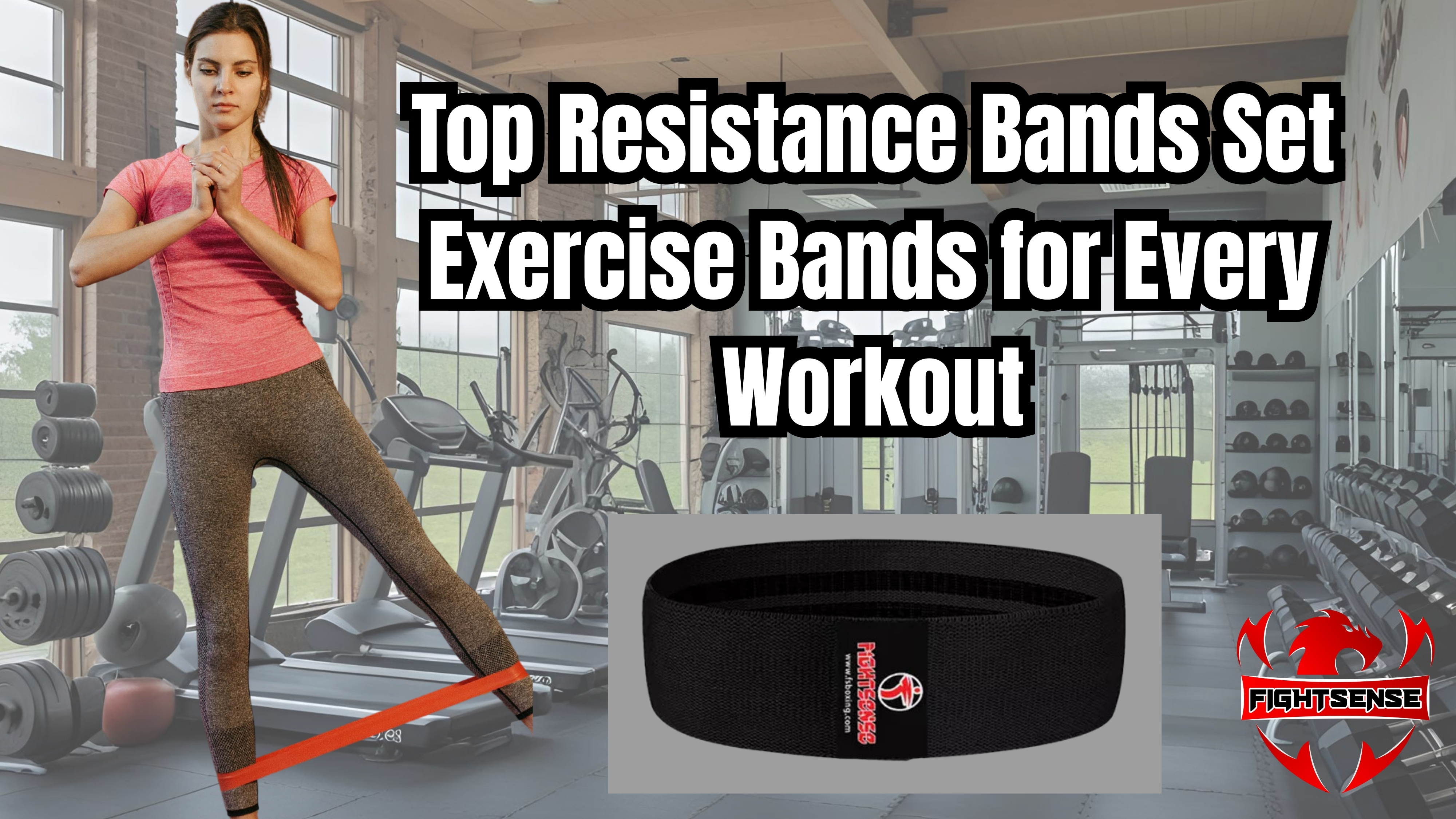 Top Resistance Bands Set Exercise Bands for Every Workout - FIGHTSENSE