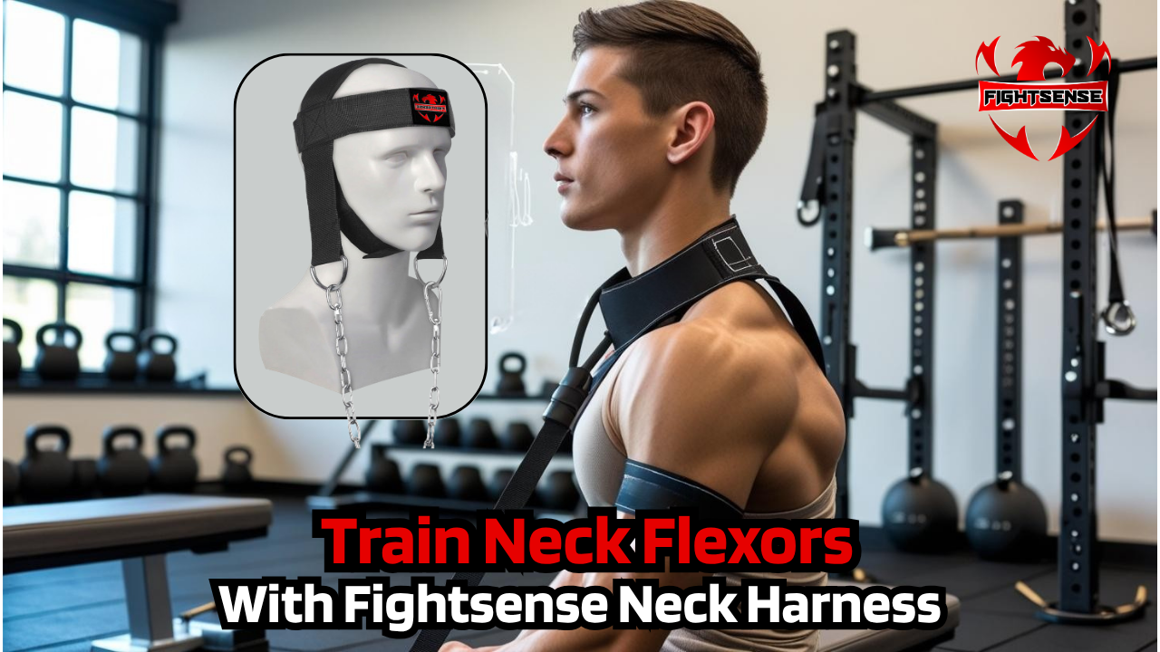 Train Neck Flexors with Fightsense Neck Harness - FIGHTSENSE